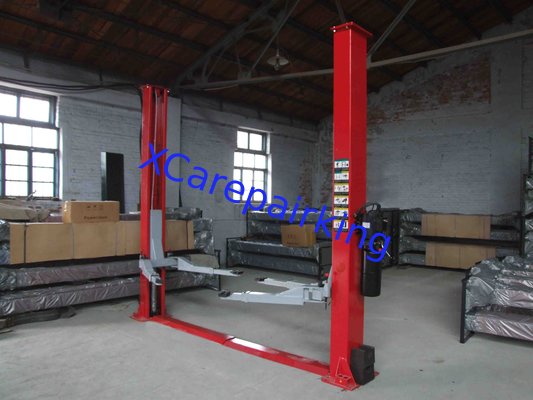 Hot Sale Hydraulic Car Lifts Manual Unlock 2 Post Auto Liift 3500kg/1800mm supplier