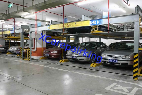 Puzzle Car Parking System 2 Levels Vertical Horizontal Auto Parking System supplier