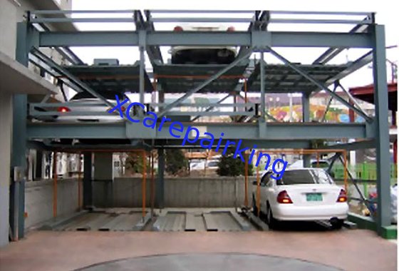 3 Storeys Puzzle Car Parking System Three Floors Vertical Horizontal Smart Auto Parking System supplier