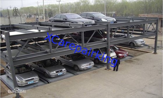3 Storeys Puzzle Car Parking System Three Floors Vertical Horizontal Smart Auto Parking System supplier