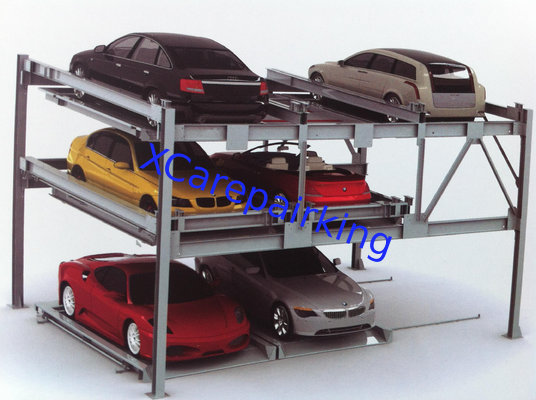 3 Storeys Puzzle Car Parking System Three Floors Vertical Horizontal Smart Auto Parking System supplier