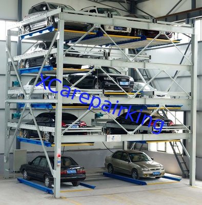 PSH Puzzle Car Parking System 5 Layers Vertical Horizontal Automobile Parking System supplier