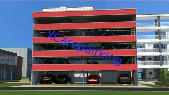 PSH Puzzle Car Parking System 5 Layers Vertical Horizontal Automobile Parking System supplier