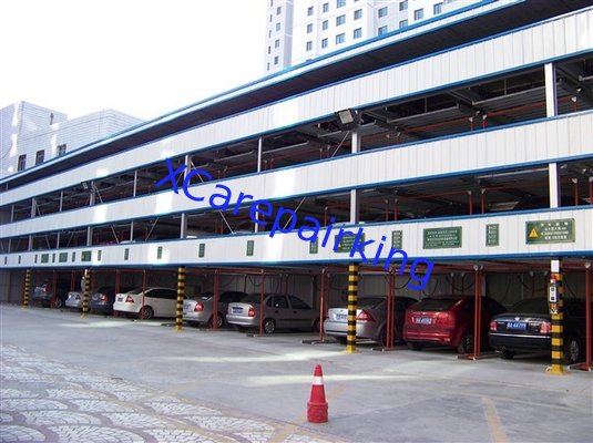 Intelligent Puzzle Car Parking System 4 Decks Lift-sliding Automatic Vehicle Parking System supplier