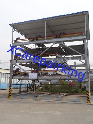 Intelligent Puzzle Car Parking System 4 Decks Lift-sliding Automatic Vehicle Parking System supplier