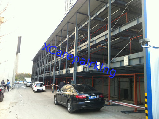 Intelligent Puzzle Car Parking System 4 Decks Lift-sliding Automatic Vehicle Parking System supplier