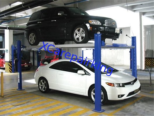 Factory Price Simple Car parking Lift Four Post Hydraulic Parking Lifter 3500kg/2000mm supplier