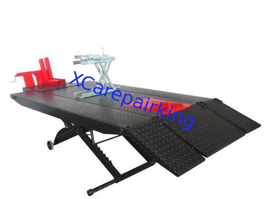 top selling pneumatic lock release hydraulic motorcycle lift 600kg/800mm supplier