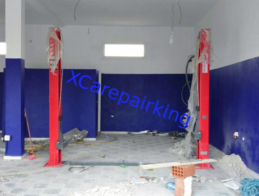 Hot Sale Hydraulic Car Lifts Manual Unlock 2 Post Auto Liift 3500kg/1800mm supplier