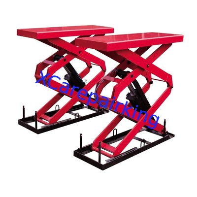 Inground Scissor Car Lifts Hydraulic Pneumatic Lock Frame Plate In Floor Scissor Auto Lift 3ton/1800mm supplier