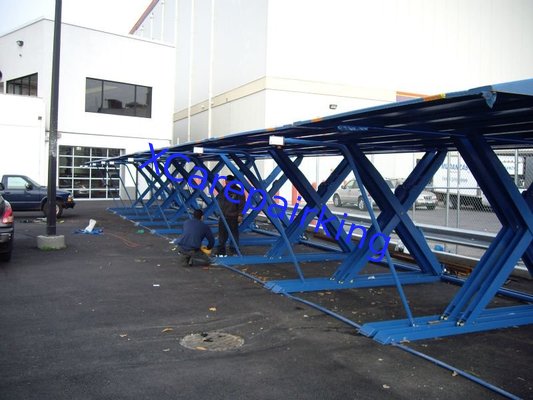 Simple Car Parking Lift Electric Hydraulic Scissor Car Parking Lifter 2700kg/2000mm supplier