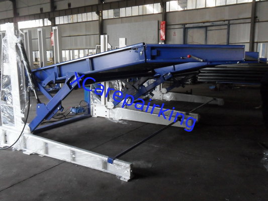 Simple Car Parking Lift 2.7ton Electric Hydraulic Tilting Car Parking Lift supplier