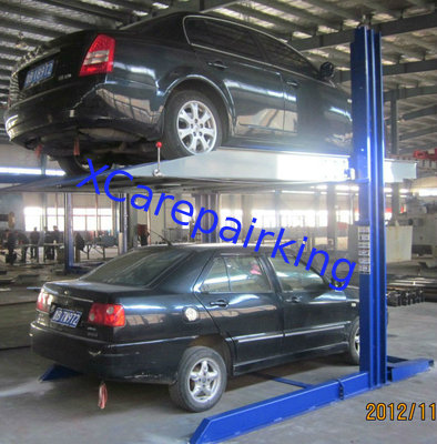 Factory Supply CE certificated Simple Car Parking Lift High Rise Share Post Two Post Auto Parking Lifter 2200KG supplier