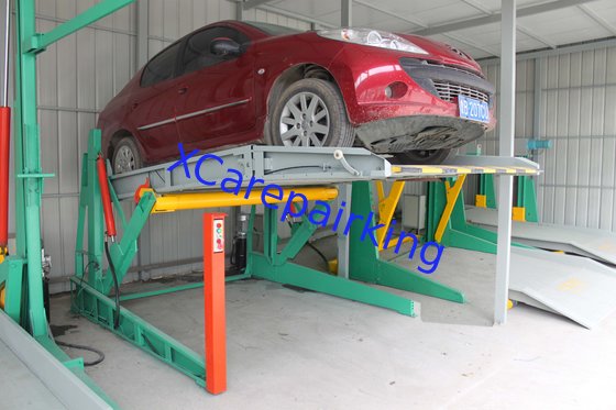 Simple Car Parking Lift 2000KG Electric Hydraulic Luffing Car Parking Lift Easy Car Stacker supplier