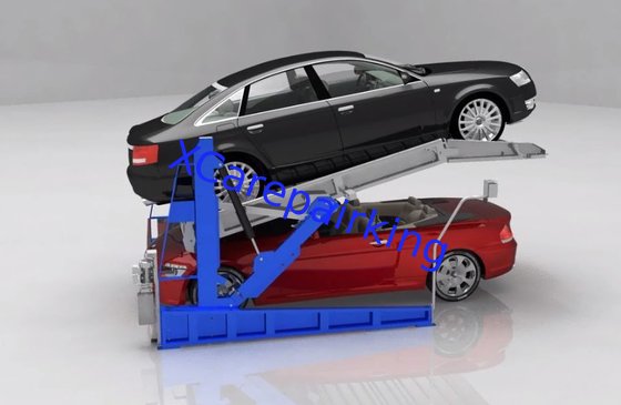 Simple Car Parking Lift 2000KG Electric Hydraulic Luffing Car Parking Lift Easy Car Stacker supplier