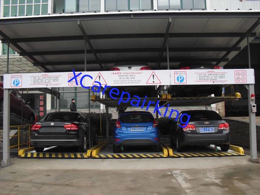 Puzzle Car Parking System 2 Levels Vertical Horizontal Auto Parking System supplier