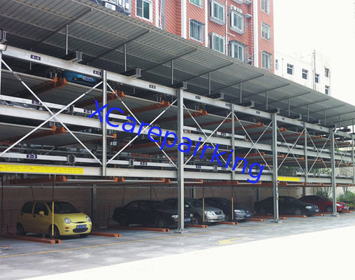 Intelligent Puzzle Car Parking System 4 Decks Lift-sliding Automatic Vehicle Parking System supplier