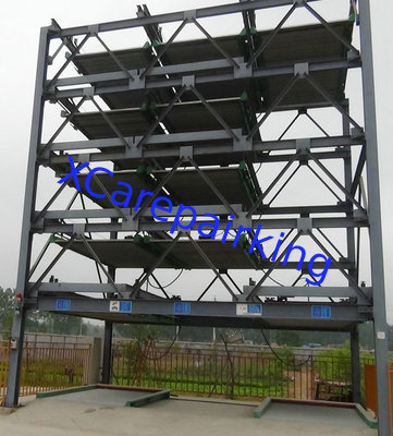 PSH Puzzle Car Parking System 5 Layers Vertical Horizontal Automobile Parking System supplier