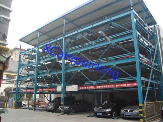 PSH Puzzle Car Parking System 5 Layers Vertical Horizontal Automobile Parking System supplier