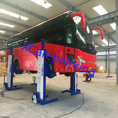 Large-scale Lifts Movable Column Lift Electric Mechanical Screw Type Bus Lifter 30ton/1500mm supplier