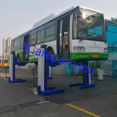 Electric Mechanical Drive Large-scale Lifts Screw Type Bus Lifter 20ton Mobile Column Lift for Coach Use supplier