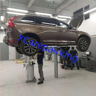 Factory Price Car Washing Lift 3.5ton Single Post In Ground Hydraulic Car Lift 1850mm supplier