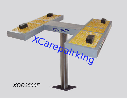 Low Cost In Ground Hydraulic Car Lifts Long Platform One Column Underground Auto Lift 1850mm/3500kg supplier
