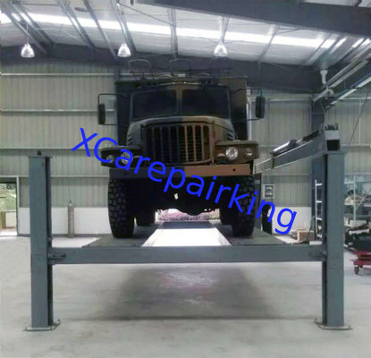 Hydraulic Drive Four Post Large-scale Lift 8 tons for Large Vehicles Lifting Use supplier