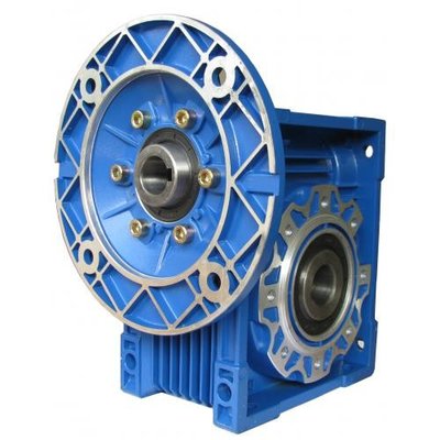 NMRV small worm gear drive with shaf  flange input output worm gear reducer