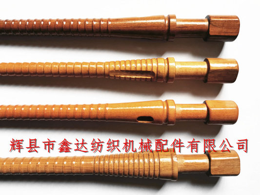 Textile Coreless Bobbin Wooden Equipment TS-9 Weft Tube And TS-7 Wood Pirn For Shuttle Loom