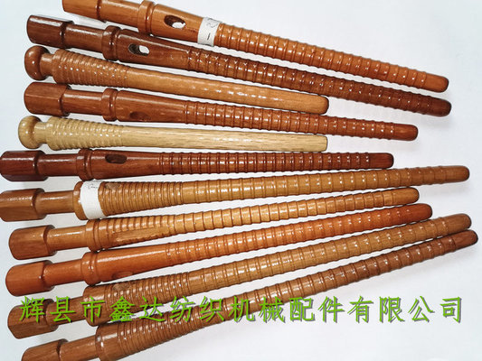 Textile Coreless Bobbin Wooden Equipment TS-9 Weft Tube And TS-7 Wood Pirn For Shuttle Loom