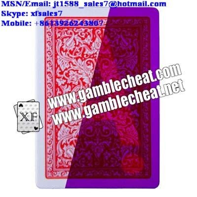 XF Invisible ink Marked Playing Cards For UV Contact Lenses Infrared Bar-Codes Camera