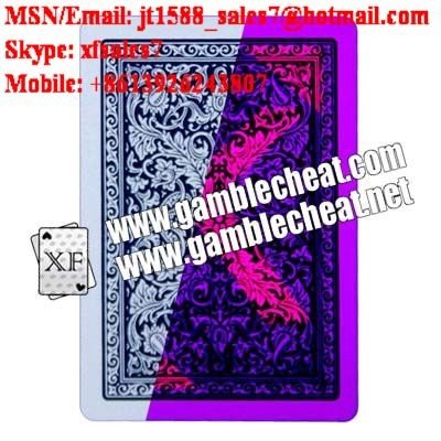 XF Invisible ink Marked Playing Cards For UV Contact Lenses Infrared Bar-Codes Camera