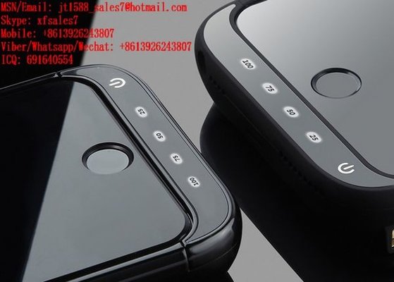 XF Black Plastic iPhone Battery Charger Case Camera For Scanning Four Sides Of Playing Cards’ Invisible Bar-Codes
