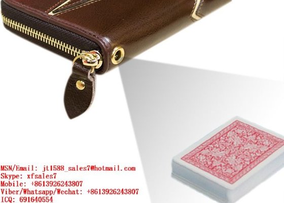 XF Invisible Ink Edges Bar-Codes Marking Playing Cards Read And Scanned By Handbag Scanner Camera For Poker Predictor