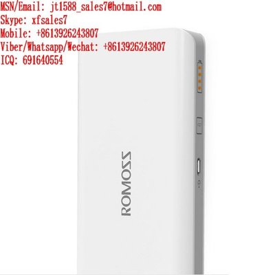 XF ROMOSS White Plastic Power Bank Infrared Camera To Connect With Poker Analyzers