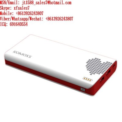 XF ROMOSS White Plastic Power Bank Infrared Camera To Connect With Poker Analyzers