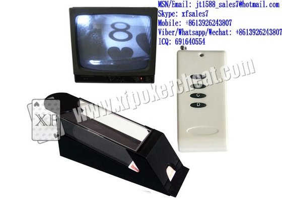 XF Black And Transparent Plastic Baccarat And Blackjack Dealing Shoe
