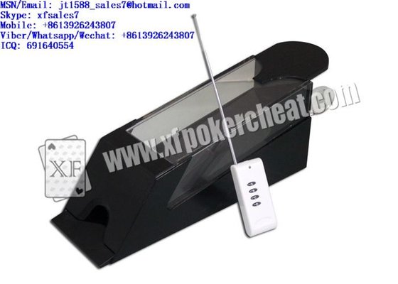 XF Black And Transparent Plastic Baccarat And Blackjack Dealing Shoe