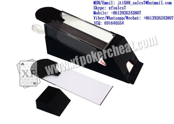 XF Black And Transparent Plastic Baccarat And Blackjack Dealing Shoe