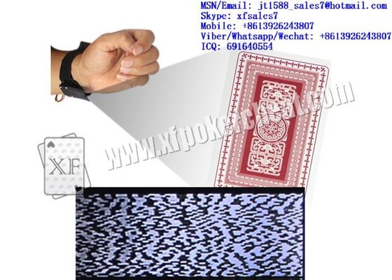 XF Invisible Ink Markings On Rocket No.170271 Plastic Playing Cards For Poker Readers