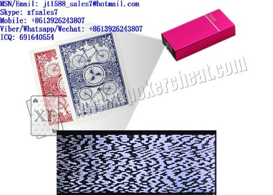 XF Bicycle League Back Paper Playing Cards With Invisible Bar-Codes For Poker Analyzer