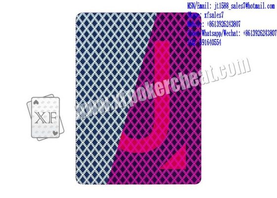 XF Best 555 Paper Playing Cards With Invisible Ink Markings And Bar-Codes For Invisible UV Lenses