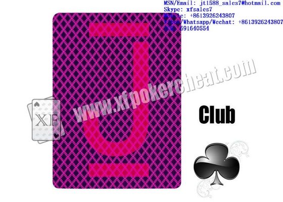 XF Best 555 Paper Playing Cards With Invisible Ink Markings And Bar-Codes For Invisible UV Lenses