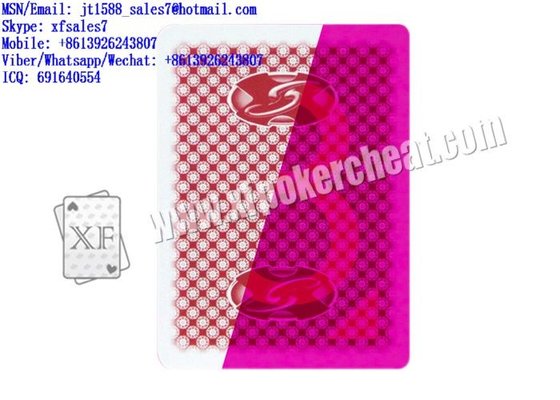 XF GEMACO Plastic Playing Cards With Invisible Ink For Poker Analyzer And UV Contact Lenses
