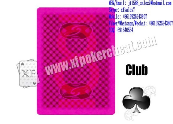 XF GEMACO Plastic Playing Cards With Invisible Ink For Poker Analyzer And UV Contact Lenses
