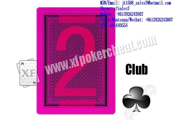 XF I-GRADE Plastic Playing Cards With Invisible Ink Markings For Lenses And Poker Scanner