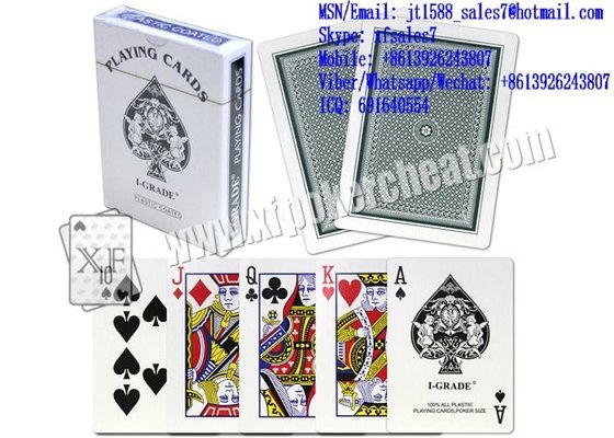 XF I-GRADE Plastic Playing Cards With Invisible Ink Markings For Lenses And Poker Scanner