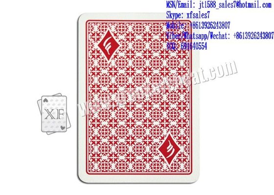 XF Magic Tricks Invisible Modiano Trieste Plastic Playing Cards With Invisible Ink Printing