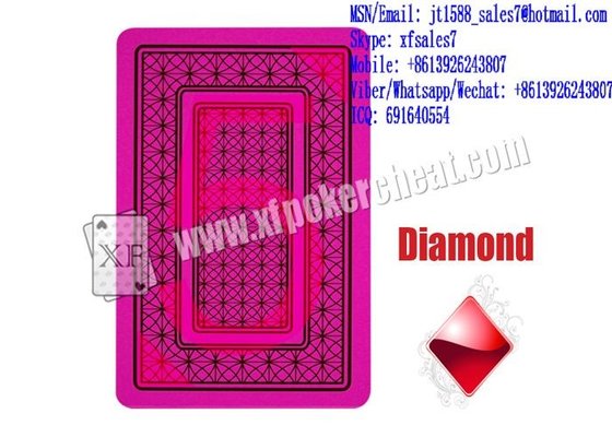 XF Four52 Plastic Playing Cards Marked With Invisible Ink For Poker Scanners Or Lenses